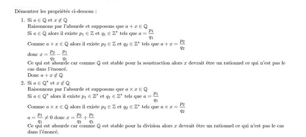 Raisonnement par récurrence : corrigé des exercices en terminale.