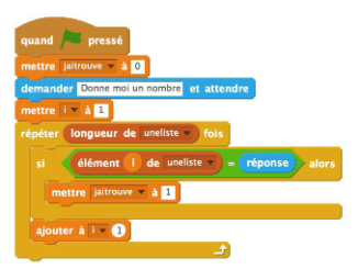 Scratch : corrigé des exercices de programmation en 3ème.